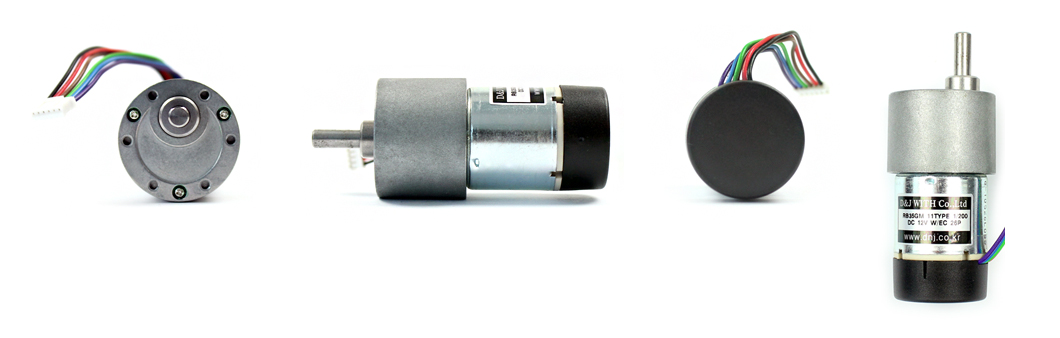 제품소개 > Spur Geared Motor with Encoder > RB-35GM 11TYPE (12V) with ...