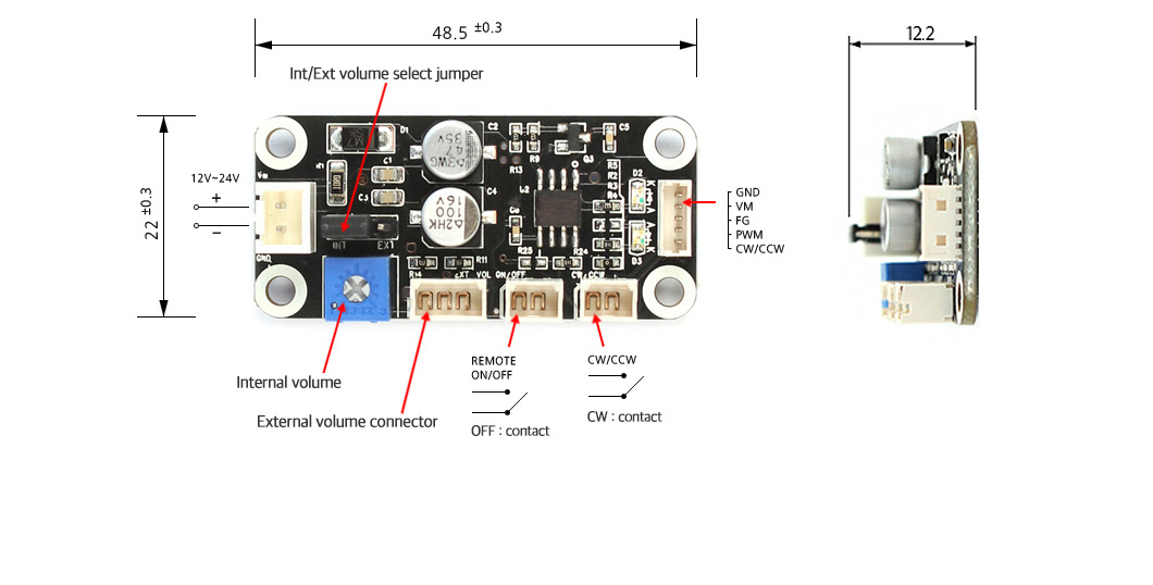 제품소개 > Driver > BLC-13H05P (use only BL2419)