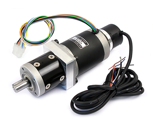 제품소개 > BLDC Geared Motor with Encoder > BL7657 (80W) + IG52 with Encoder